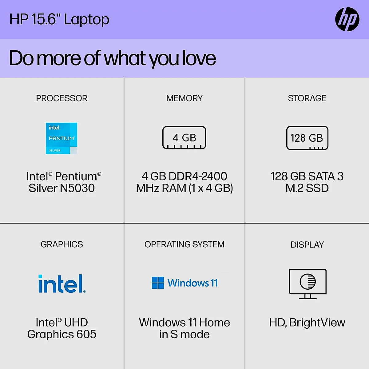 HP 2023 Newest Laptop, 15.6" Display, Intel Pentium Silver N5030 Processor(4-core), 32GB RAM, 1TB SSD, Intel UHD Graphics, WiFi, Bluetooth, Numeric Keypad, Windows 11 Home in S Mode