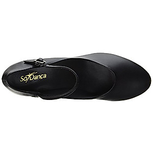 So Danca Adult 1.5" Character Shoes CH50BLK07.0M Black 7 M US