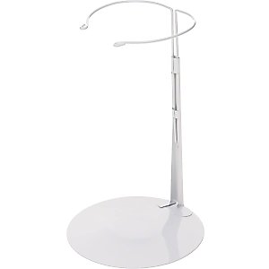 Kaiser Doll Stand 3301 - White Doll Stand for 16" to 26" Dolls with Extra Large Waist, 3-Pack