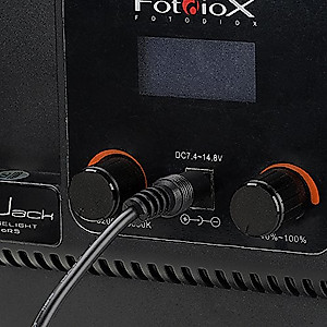 Fotodiox Power Adapter Cable - 4-Pin XLR Female to 2.1mm Barrel DC (17 inches)