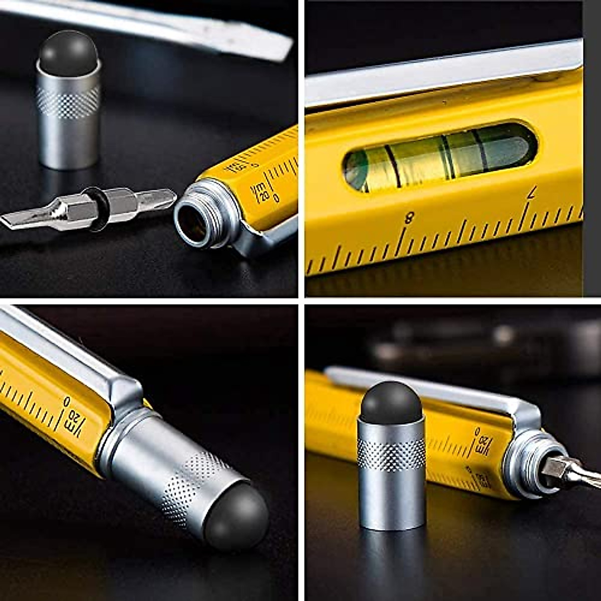 Ranen 6 in 1 Multitool Pen, Cool Gadgets for Men, Gifts for Dad, Stocking Stuffers for Men, Unique for Men