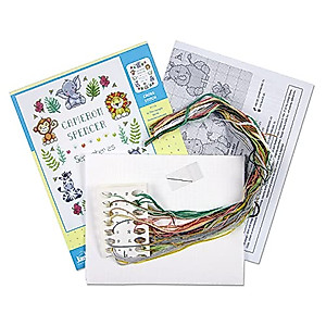 Design Works Crafts Janlynn, Jungle Counted Cross Stitch Kit