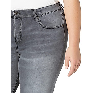 JAG Jeans Women's Size Viola High Rise Skinny Jeans, Columbia Grey, 22 Plus