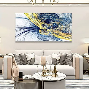 Abstract Pictures Canvas Wall Art for Living room Bedroom or Bathroom Wall Decor,Abstract art Wall Art Print Paitnings for home Decor,Line drawings Waterproof Stretched Ready to Hang-20x40inches