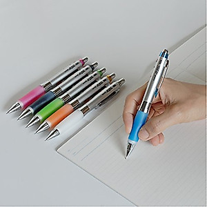 uni Alpha-Gel Shaker Mechanical Pencil - White/Soft Grip 0.5mm (M5617GG1P.1)