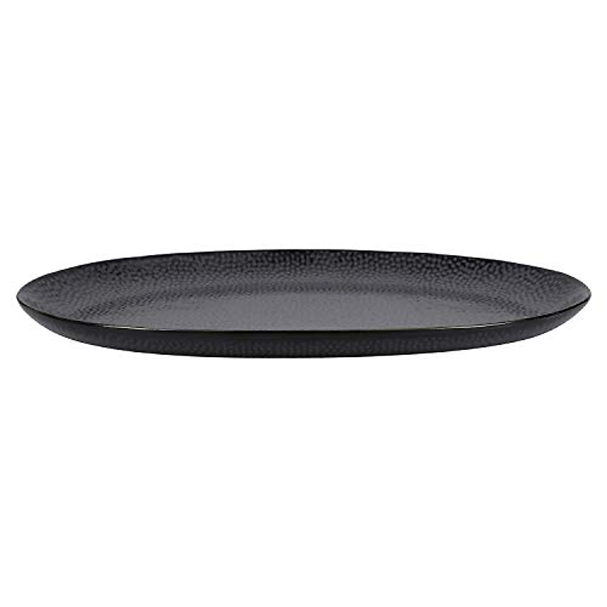 BIA Cordon Bleu 14" Oval, Black Serene Platter, Contains 1 Piece