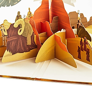 Hallmark Signature Paper Wonder Star Wars Pop Up Birthday Card (Luke Skywalker and Obi-Wan), May the 4th