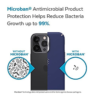 Speck Products CandyShell Pro Case + MagSafe Fits iPhone 13 Pro Max/iPhone 12 Pro Max, Prussian Blue/Cloudy Gray