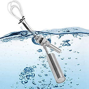 Liquid Level Sensor, YZ-SUS304 (A Section) DC0-110V Liquid Level Sensor Stainless Steel Side Mounted Duckbill Switch for Controlling Water Dispenser Water Heater