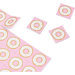 36 Pack Donut Bingo Cards for Girl Birthday Party, Donut Grow Up Game for Family (5 x 7 Inches)