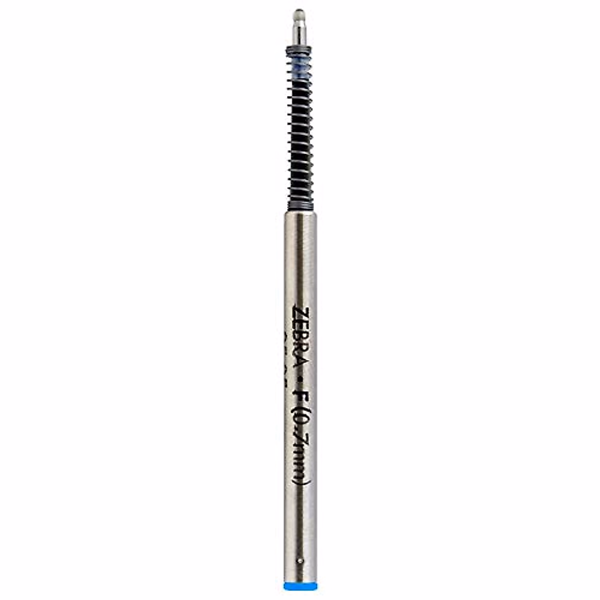 Zebra F-Series Ballpoint Stainless Steel Pen Refill, Fine Point, 0.7mm, Blue Ink, 2-Count (4)