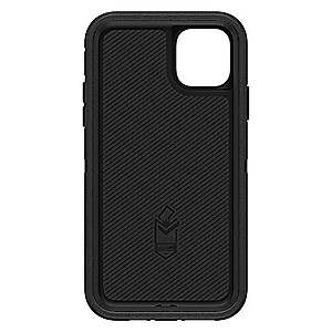 OtterBox iPhone 11 Pro Max Defender Series Case - BLACK, rugged & durable, with port protection, includes holster clip kickstand