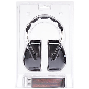 Vic Firth DB22 Isolation Headphones for Hearing Protection, Black, 4.2 in*12.1 in*7.2 in
