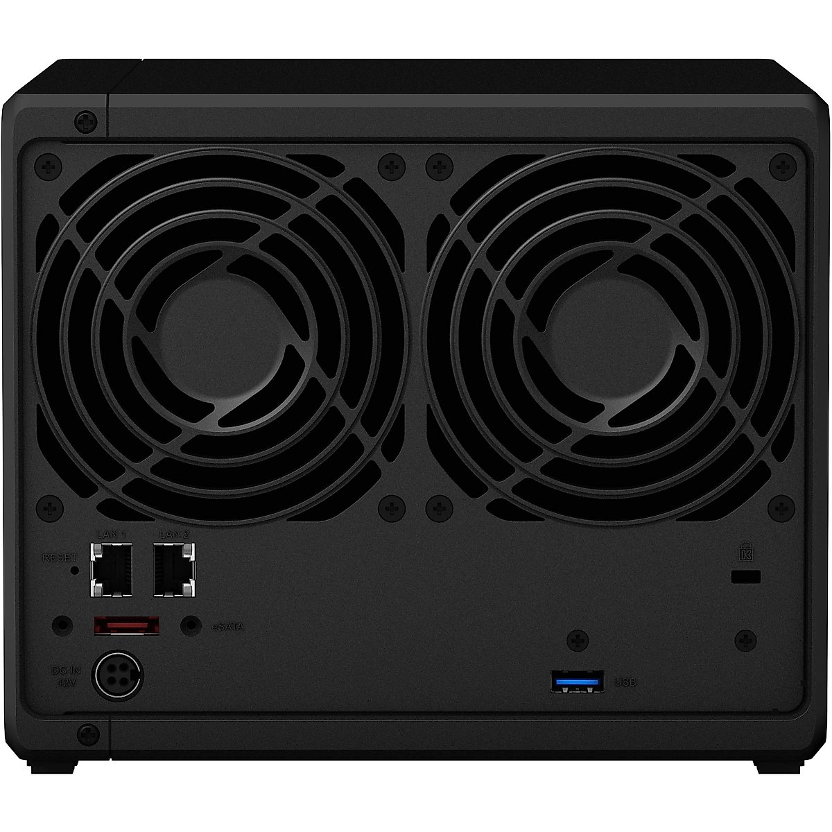 Synology DiskStation DS920+ NAS Server with Celeron 2.0GHz CPU, 8GB Memory, 16TB SSD Storage, 1TB M.2 NVMe SSD, 2 x 1GbE LAN Ports, DSM Operating System