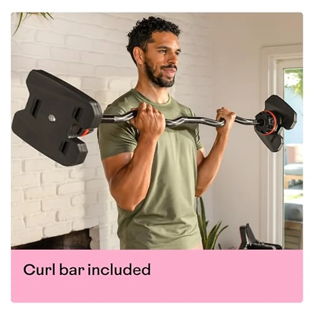 BowFlex SelectTech 2080 Barbell with Curl Bar
