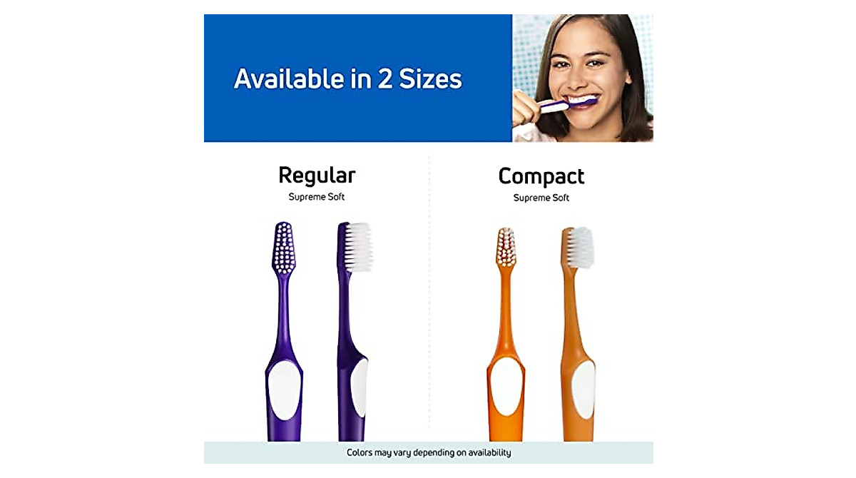TEPE Supreme Toothbrush: Gentle Care for Sensitive Teeth