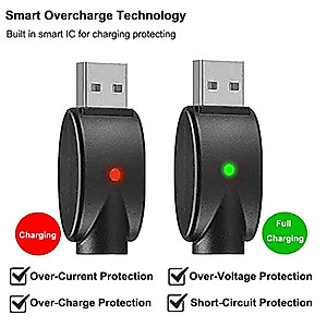 AUTOVIC USB 510 Thread Cable, Portable USB Cable with Indicator, Small Size Smart Charg-ing
