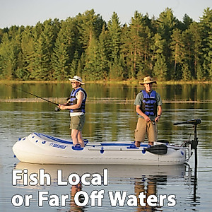 Sea Eagle SE9 Inflatable Motormount Boat - Fisherman's Dream Package