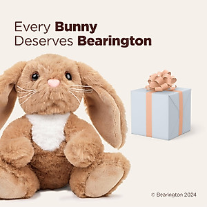 Bearington Lil' Benny The Rabbit Plush, 6 Inch Stuffed Bunny Rabbit, Small Easter Stuffed Animals