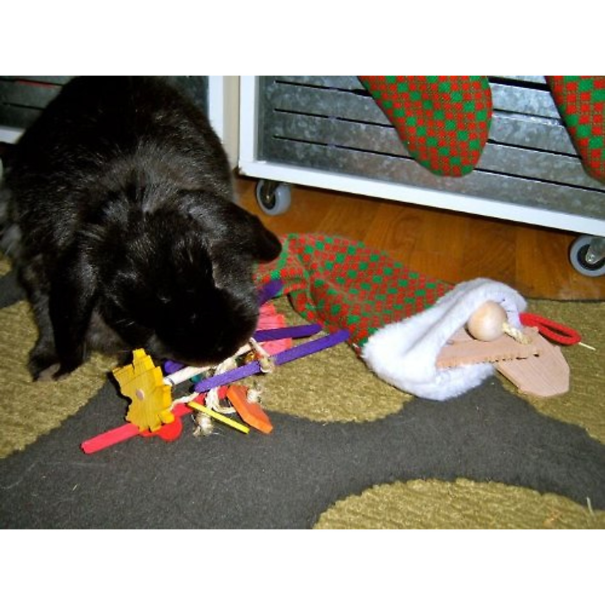 Crazy Jingle Tossing Rabbit Toy