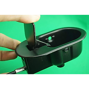 Pmsanzay Recliner Replacement Parts - Universal Black Metal Pull Recliner Handle with Cable - fits Ashley/Lane/Lazy Boy/Berkline and Major Recliner Brands Couch Style Pull Chair Release Handle Sofa