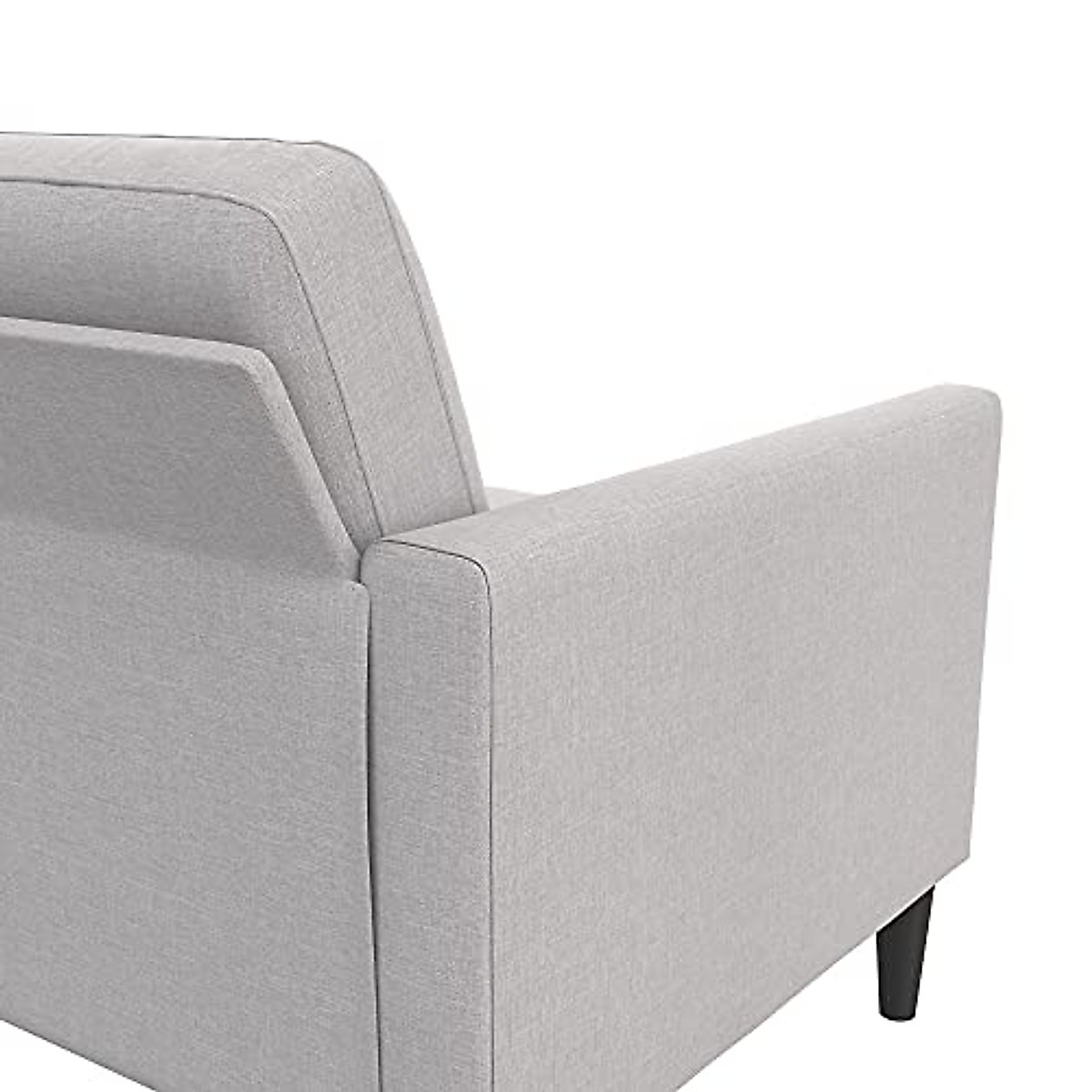 Mr. Kate Winston Sofa with Pocket Coils, Light Gray Linen