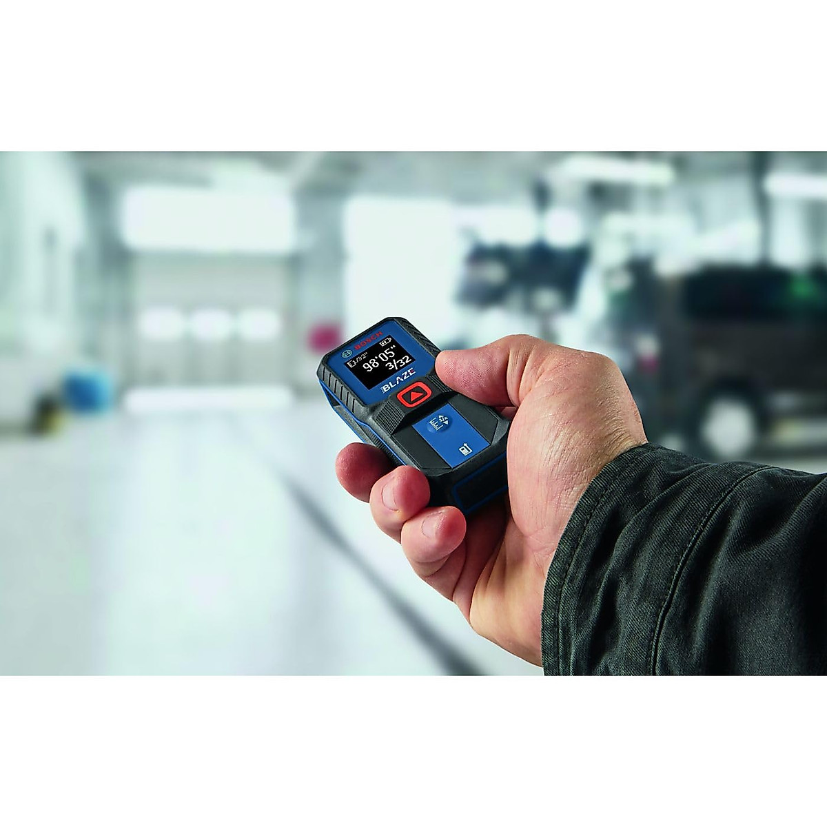 BOSCH GLM20 Blaze 65ft Laser Distance Measure With Real Time Measuring