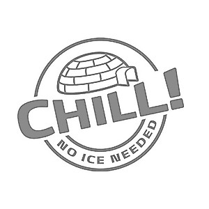 Vacu Vin Active Wine Cooler Silver, Set of 2