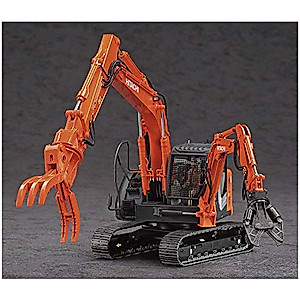 Hasegawa HSW04 1:35 Scale Hitachi Double Arm Construction Machine Astaco Neo Plastic Model