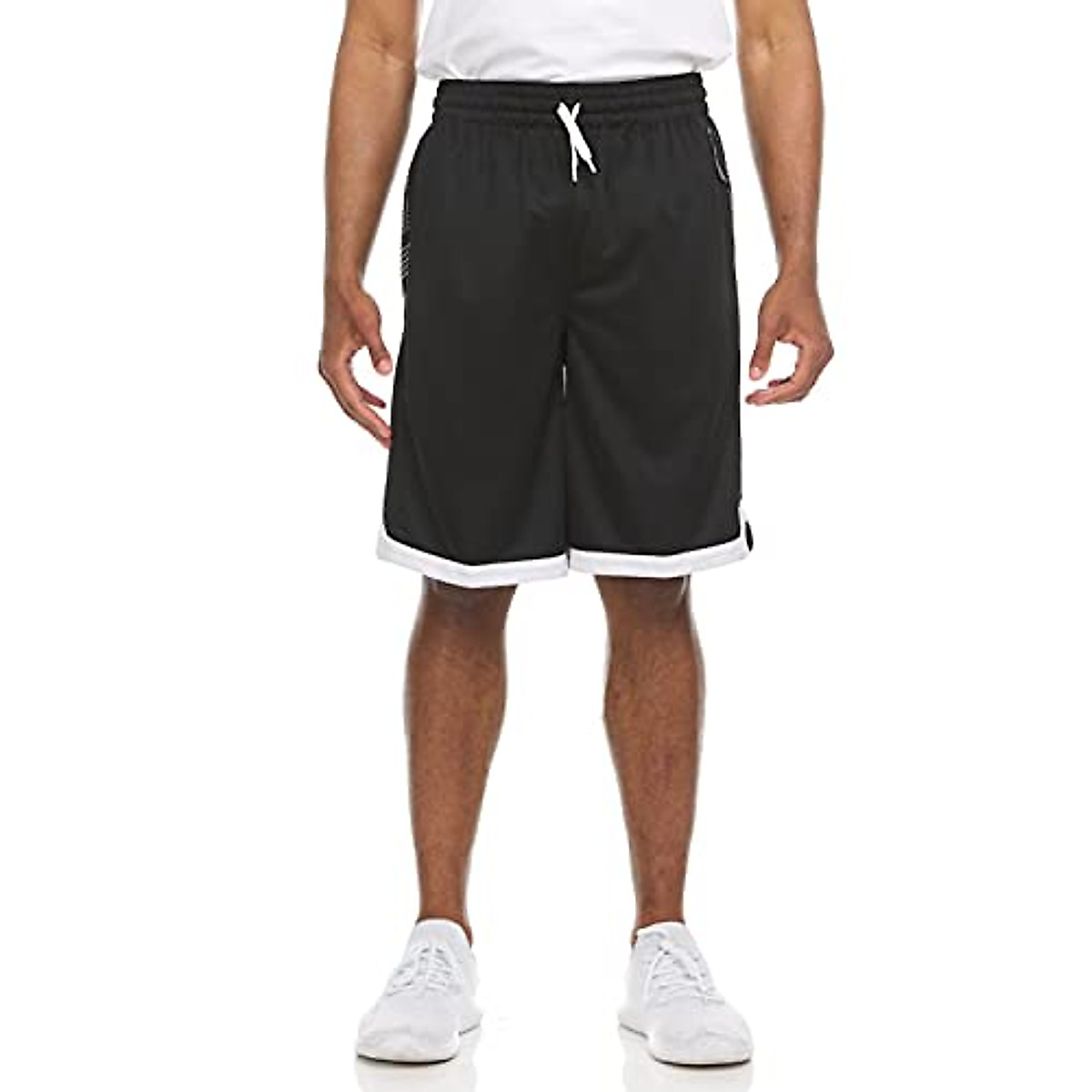 Spalding Mens Guard Performance Basketball Short, Black, S