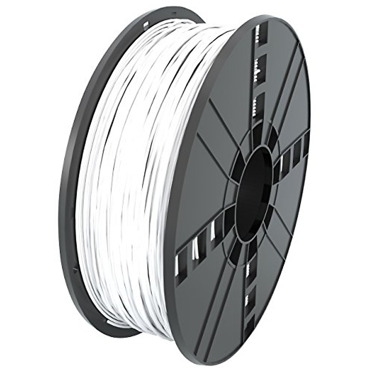 MG Chemicals - PLA17WH1 White PLA 3D Printer Filament, 1.75 mm, 1 kg Spool