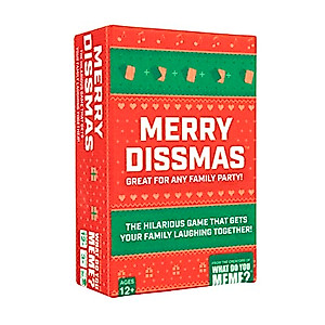 WHAT DO YOU MEME? Merry Dissmas – The Hilarious Family Holiday Party Game Family