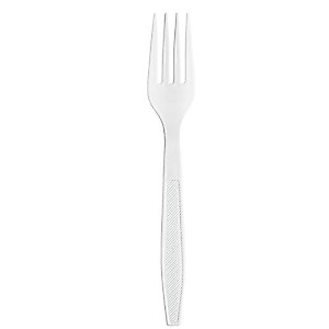 [500 Pack] Extra Heavyweight Disposable White Plastic Forks