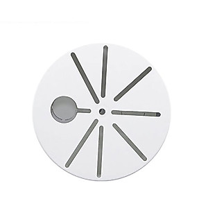 FINXRoll 2 in Pack 5.3" Camera Base Junction Outlet Box, Extension Camera Wall Bracket Adapter Base Hidden Line Camera Mount Support Ceiling Hoisting for Dome CCTV Security Cameras