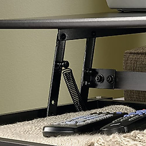 Sauder Edge Water Lift Top Coffee Table, Estate Black finish