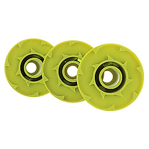Ryobi One PLUS+ AC80RL3 OEM .080 Inch Twisted Line and Spool Replacement for Ryobi 18v, 24v, and 40v Cordless Trimmers (3 Pack)