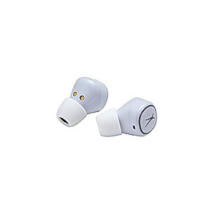 Altec Lansing Nanobuds - Truly Wireless Earbuds with Charging Case, TWS Waterproof Bluetooth Earbuds with Touch Controls for Travel, Sports, Running, Working (ICY)