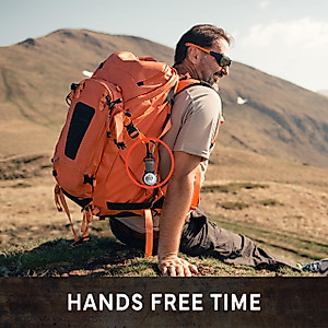 Dakota Light Digital Backpacker, Clip Watch, Alarm, Stopwatch, Timer and Dual Time Watch, Outdoor Gifts for Men and Women, Use for Fishing and More, Tactical Digital Watch, Clip On Watch