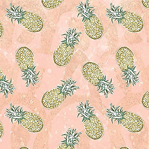 Lang Artisan Pineapple Paradise Stainless Steel Water Bottle , 17 oz, Multi