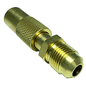 MENSI 5/8"-18UNF Male Flare Fitting Adapter Conversion Fitting for Blackstone Tabletop Grill - 17 Inch and 22 Inch Portable Gas Griddle Connect RV Trailer Extension Hose