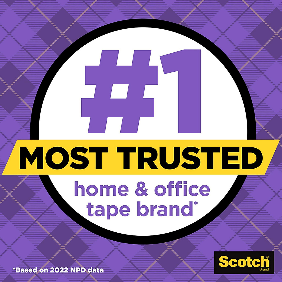 Scotch Gift Wrap Tape, 6 Rolls, The Go-To Tape for the Holidays, 3/4 x 650 Inches, Dispensered (615-GW)