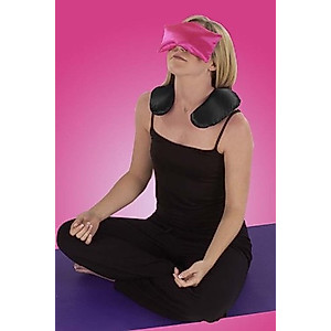 Happy Wraps Namaste Lavender Yoga Eye Pillows - Hot Cold Aromatherapy for Stress, Meditation, Spa, Relaxation Gifts - Set of 4 - Green Cotton