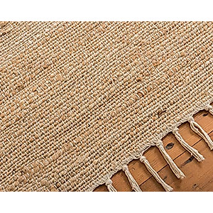 Natural Weave™ Handmade Eco-Friendly Jute Area Rug, Size - 4x6 ft, Color - Natural