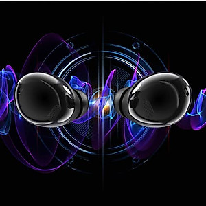 UrbanX Street Buds Pro Bluetooth Earbuds for Samsung galaxys A32 True Wireless, Noise Isolation, Charging Case, Quality Sound, Water Resistant (US Version) - Midnight Black