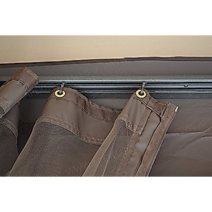 Plastic Hooks for Gazebo Curtains/Mosquito Netting/The Track of Lowe's Allen roth #GF-12S004B Gazebo - Quantity of 36 -