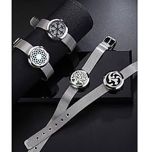 PH PandaHall Unscented Aroma Pads, 50 Pack 1.1x0.8 Aroma Oil Refill Pads Microfibre Perfume Diffuser Pad for Home Electronic Equipment Locket Scent Ball Plug-in Diffuser