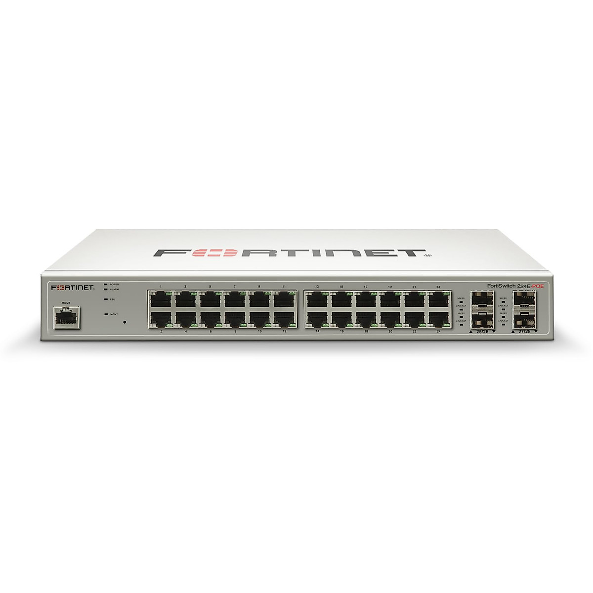Fortinet FortiSwitch - 224E-POE Layer 2/3 PoE+ Switch (FS-224E-POE)