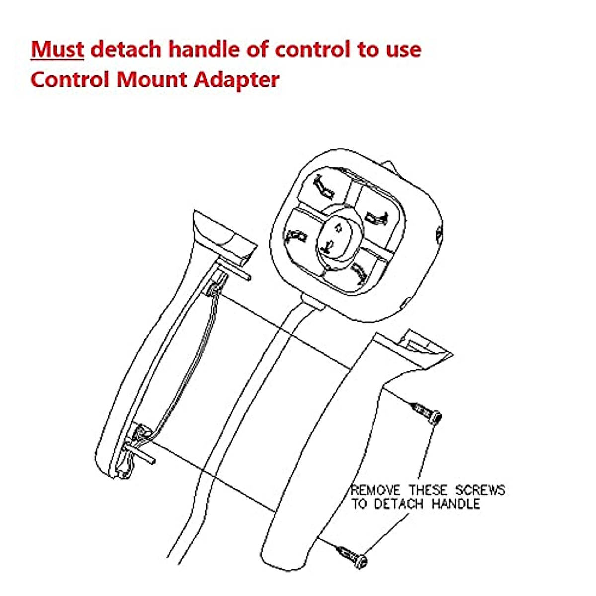 Boss Snow Plow Handheld Control Cup Holder Single Mount Kit - Aftermarket