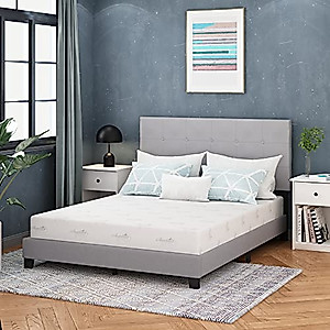 Furinno Angeland 8-Inch Gel Infused Memory Foam Mattress, Full,