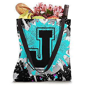 Monogram Letter J Alphabet Initials For Names Starting With Tote Bag